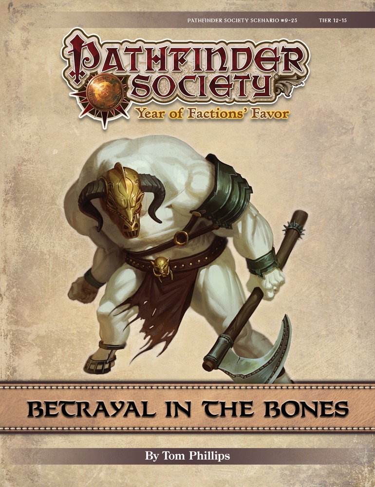 PaizoCon Online 2025: PFS1 9-25: Betrayal in the Bones on Monday, May ...